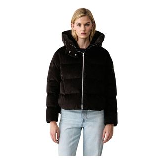 Pinko Pinko - Veste matelass&eacute;e Giza - Femme - Vestes - Brun - Taille: 44 FR