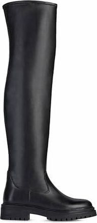 Geox Femme D Iridea H Bottes, Black, 40 EU