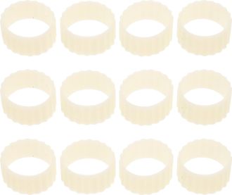 Happyyami CORHAD 12 St&uuml;ck Silikon Kerzenhalter Mit Rutschfester Stabiler Klemme Zur Gr&ouml;&szlig;enanpassung Von Spitzkerzen Kerzenhalterringe Kerzenhalterkappen Kerzenh