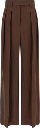 Brunello Cucinelli Pantalons D&eacute;contract&eacute;s - Marron