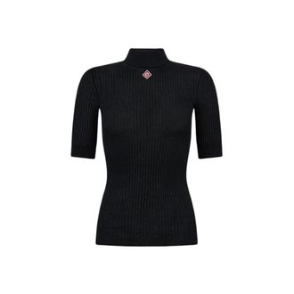 Casablanca Damen, Strickwaren, Schwarzk, LGr&ouml;&szlig;e