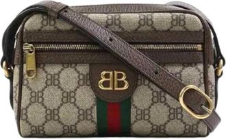 Balenciaga Sac bandouli&egrave;re vintage doccasion - Femme - Pre-owned - Brun - Taille: ONE Size