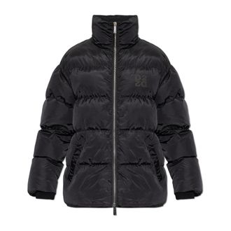 Dsquared2 Gesteppte Jacke mit Print-Logo - - Jackets - Herren - Schwarzk - 4XL