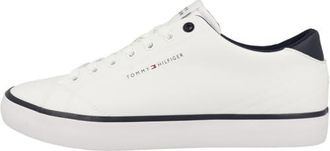 Tommy Hilfiger Baskets Homme Chaussures, Blanc (White), 46