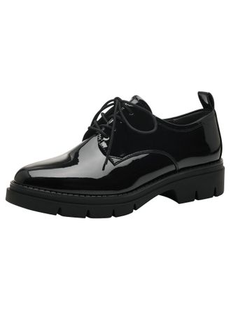 Tamaris Damen Schn&uuml;rer Vegan schwarz 37