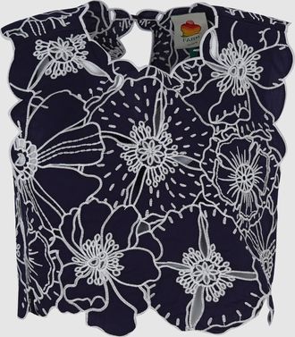 Farm Rio Top Blue Richelieu