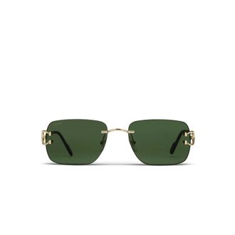 Cartier Sonnenbrille - - Accessories - Herren - Gelb - 57 MM