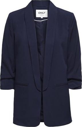 Only Only Onlelly 3/4 Life Blazer TLR Noos, Bleu du soir, 34 EU