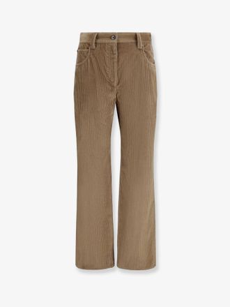 Brunello Cucinelli Corduroy trousers - BRUNELLO CUCINELLI - gender_Woman