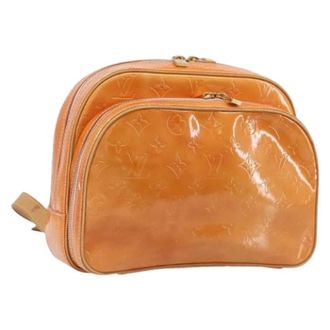 Louis Vuitton Pre-owned Lackleder Rucksack - - Pre-owned - Damen - Orange - ONE SIZE