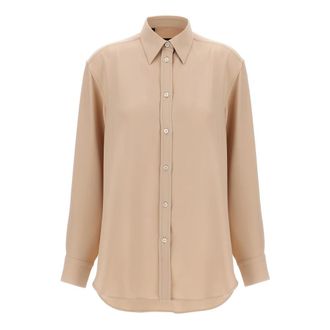 Brioni Cady Seidenhemd - - Blouses & Shirts - Damen - Rosa - XS