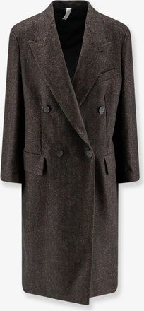 Hev&ograve; Martina Franca wool blend coat - HEVO - gender_Man