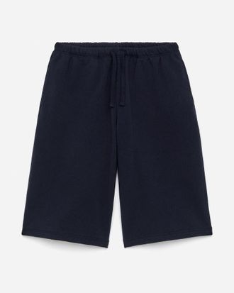 Arket Shorts Aus Frottee -Blau