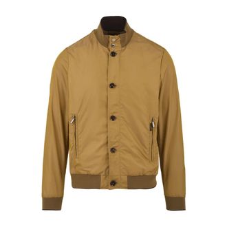 Moorer Homme, Vestes, Jaune, Taille: M Manteau Mezzano-KM Ocre