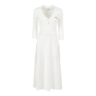 Elisabetta Franchi Abito di Maglia - - Dresses - Damen - Wei&szlig; - L