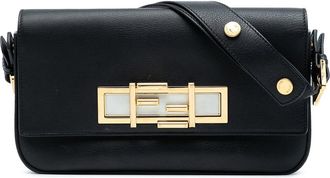 Fendi Hobo Bags - Leather 3Baguette Shoulder Bag - Gr. unisize - in Schwarz - f&uuml;r Damen