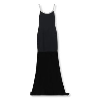 Tom Ford Femme, Robes, Noir, Taille: 38 FR Robe Cocktail Asym&eacute;trique Sans Manches Broderie Cristal