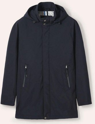 Walbusch Langjacke Herren Microfaser Langjacke mit Kapuze, Kurzgr&ouml;&szlig;e