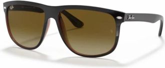 Ray-Ban unisex, Accessoires, Brun, Taille: 60 MM Lunettes de soleil Boyfriend