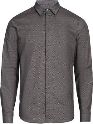 A|X Armani Exchange Chemise &agrave; motif en coton