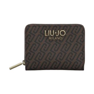 Liu Jo Portefeuille zipp&eacute; - Femme - Accessoires - Brun - Taille: ONE Size