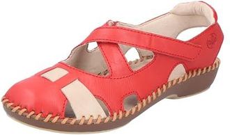 Rieker Femme M1677 Chaussures Pieds Nus, Rouge, 37 EU