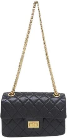 Chanel Pre-owned Calf Shoulder Bag - Femme - Pre-owned - Noir - Taille: ONE Size