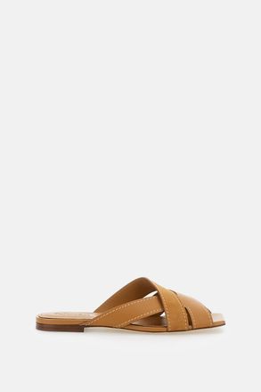 Tod's Sandalen Aus Glatttem Und Wildleder