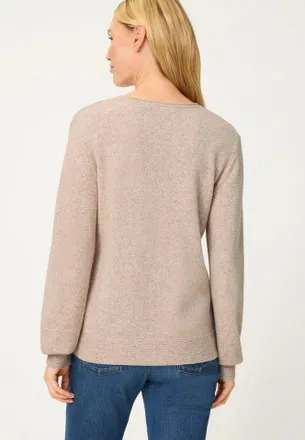 Olsen Strickpullover mit feiner Struktur