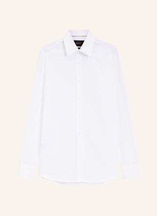 HUGO BOSS Business Hemd L-Hays-Kent-c1-243 Slim Fit weiss