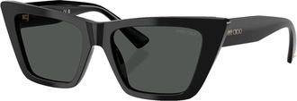 Jimmy Choo London Sonnenbrille - 0JC5028 - Gr. unisize - in Schwarz - f&uuml;r Damen