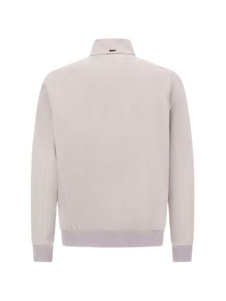 Herno Mens Wool Jacket Pearl Grey
