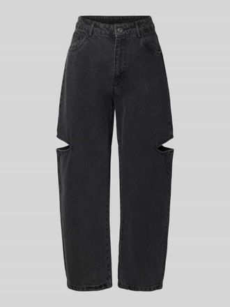 Karo Kauer Wide Leg Jeans mit Cut Out
