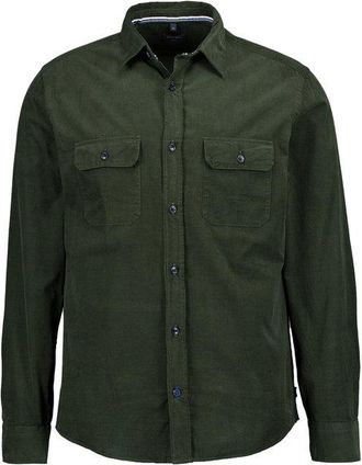 Olymp Herren Hemd grün Baumwolle