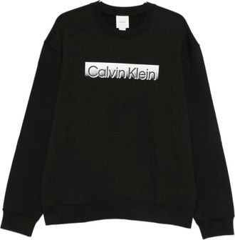 Calvin Klein Homme, Sweatshirts et sweats &agrave; capuche, Noir, Taille: XL Lv04Lf231G SweaT-shirt