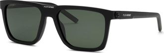 Plein Sport SUNGLASSES, SSP031-57-U28P, MATT BLACK, Male