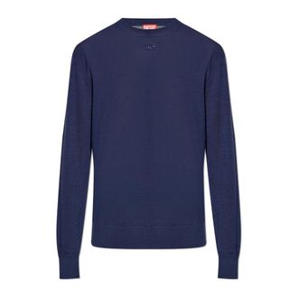 Diesel Sweater K-Garth - - Knitwear - Herren - Blau - S