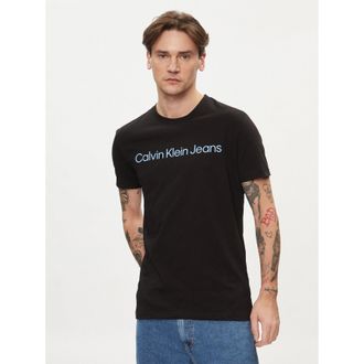 Calvin Klein Jeans T-Shirt J30J322344 Schwarz Slim Fit