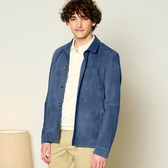 Bexley Faustin - Blousons et vestes Cuir homme bleu