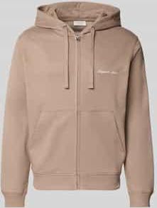 Jack & Jones Sweatjacke mit Känguru-Tasche und Reißverschluss