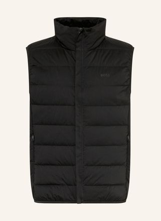 HUGO BOSS Daunenweste Riplite schwarz