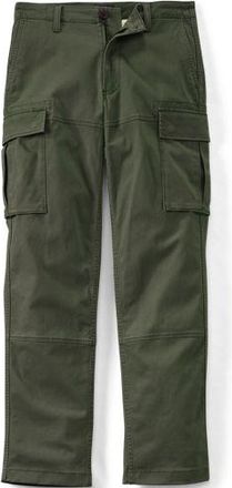 Lands End Classic Fit Cargohose mit Dehnbund, Herren, Größe:48-50 regular, Grün, Baumwolle, by Lands End