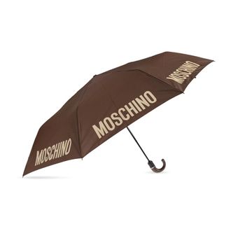 Moschino unisex, Accessoires, Brun, Taille: ONE Size Parapluie pliant