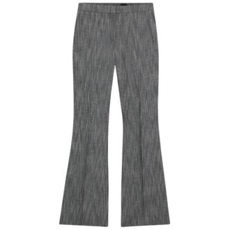 HUGO BOSS Femme, Pantalons, Gris, Taille: 48 FR Talifia Pantalons
