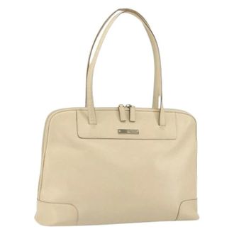 Gucci Sac bandouli&egrave;re vintage Pre-owned - Femme - Pre-owned - Beige - Taille: ONE Size