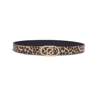 Liu Jo Ceinture r&eacute;versible &agrave; motif animalier