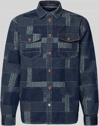 Scotch & Soda Relaxed Fit Hemdjacke in Denim-Optik
