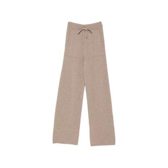 Max Mara Drawstring-waist Knitted Trousers