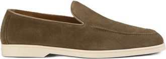 Doucal's Homme, Chaussures, Vert, Taille: 40 EU Du3413 Mocassin en Su&egrave;de