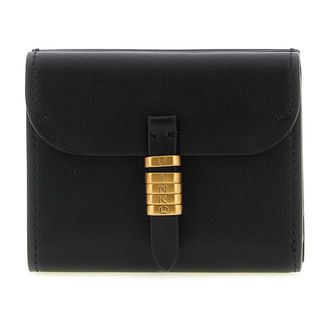 Pinko Saddle Kalbsleder-Portemonnaie - - Accessories - Damen - Schwarzk - ONE SIZE